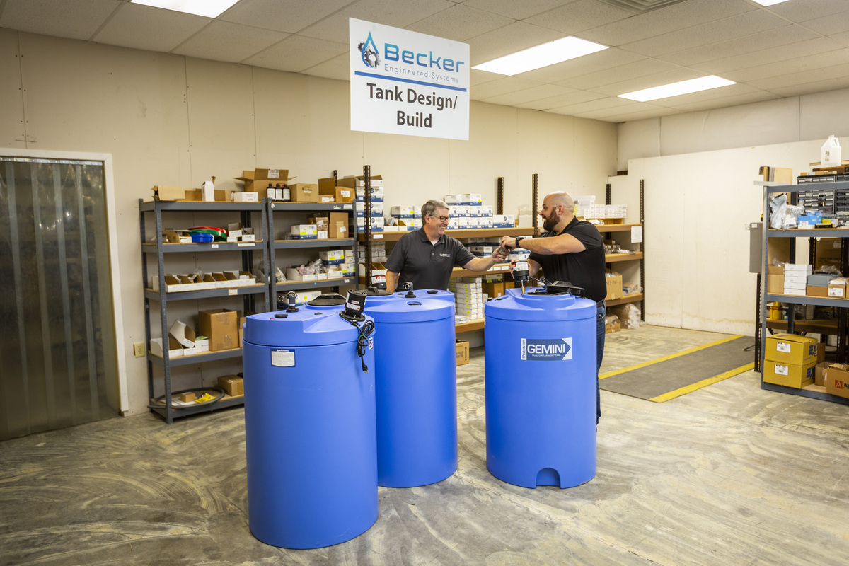 Peabody Engineering Plastic Tanks | Becker Eng. Systems