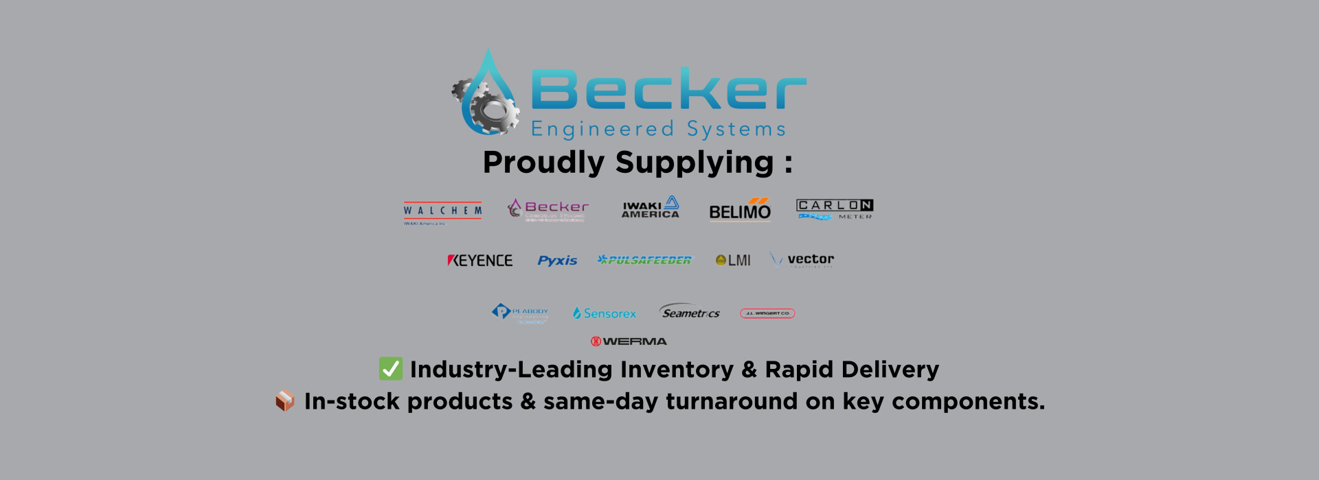 Chemical Feed and Water Treatment | Becker Engineered Systems